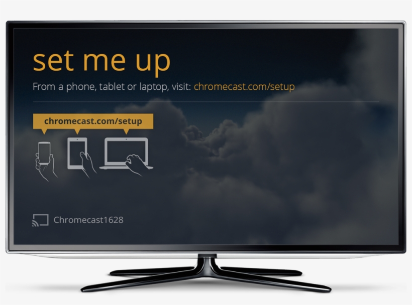Chromecast Setup Tv - Set Up Chromecast - 1000x693 PNG Download - PNGkit