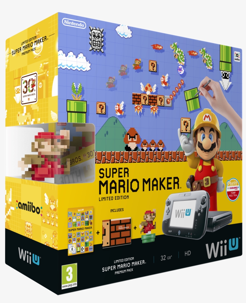 Wii U Mario Maker Premium Pack - Super Mario Maker Premium Pack ...