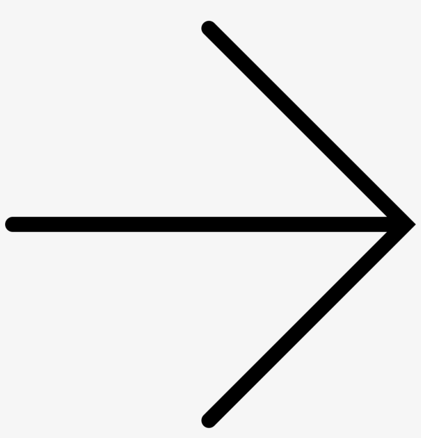 Big Right Arrow Comments - Arrow Right Thin - 980x974 PNG Download - PNGkit