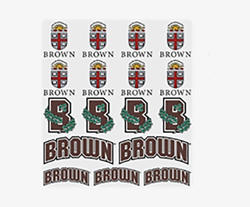Removable Reusable Decals Sheet - Brown University - 600x600 PNG ...