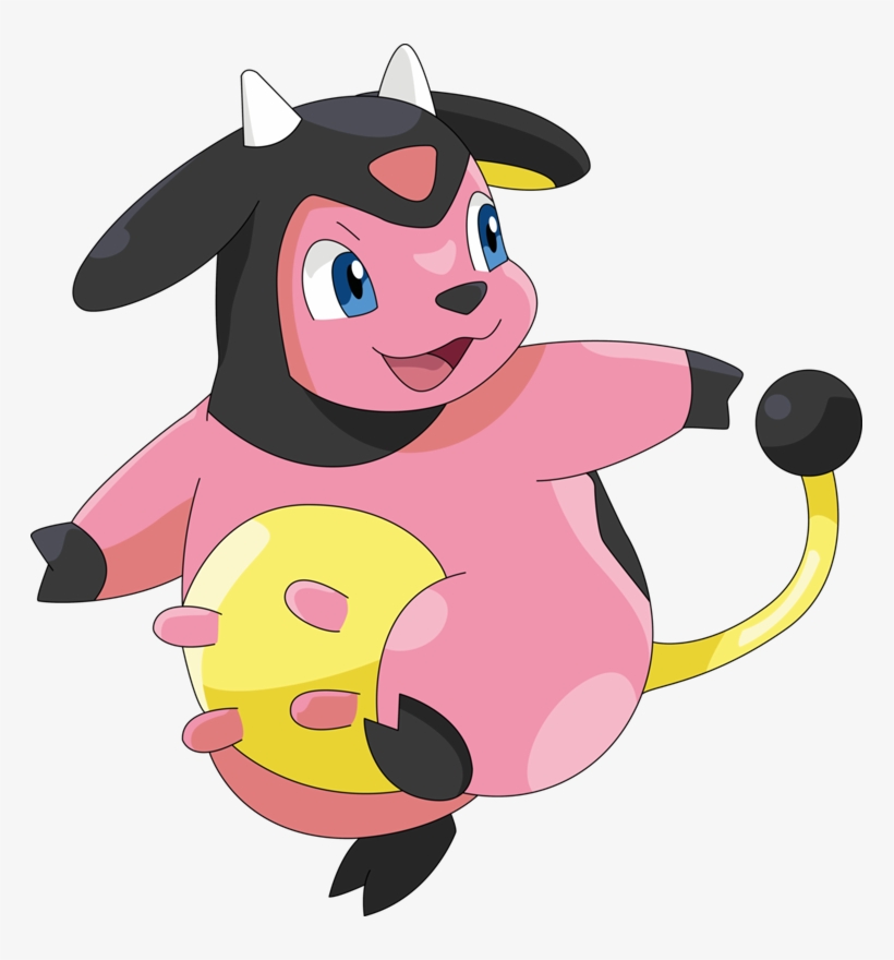 Miltank Transparent - 763x800 PNG Download - PNGkit