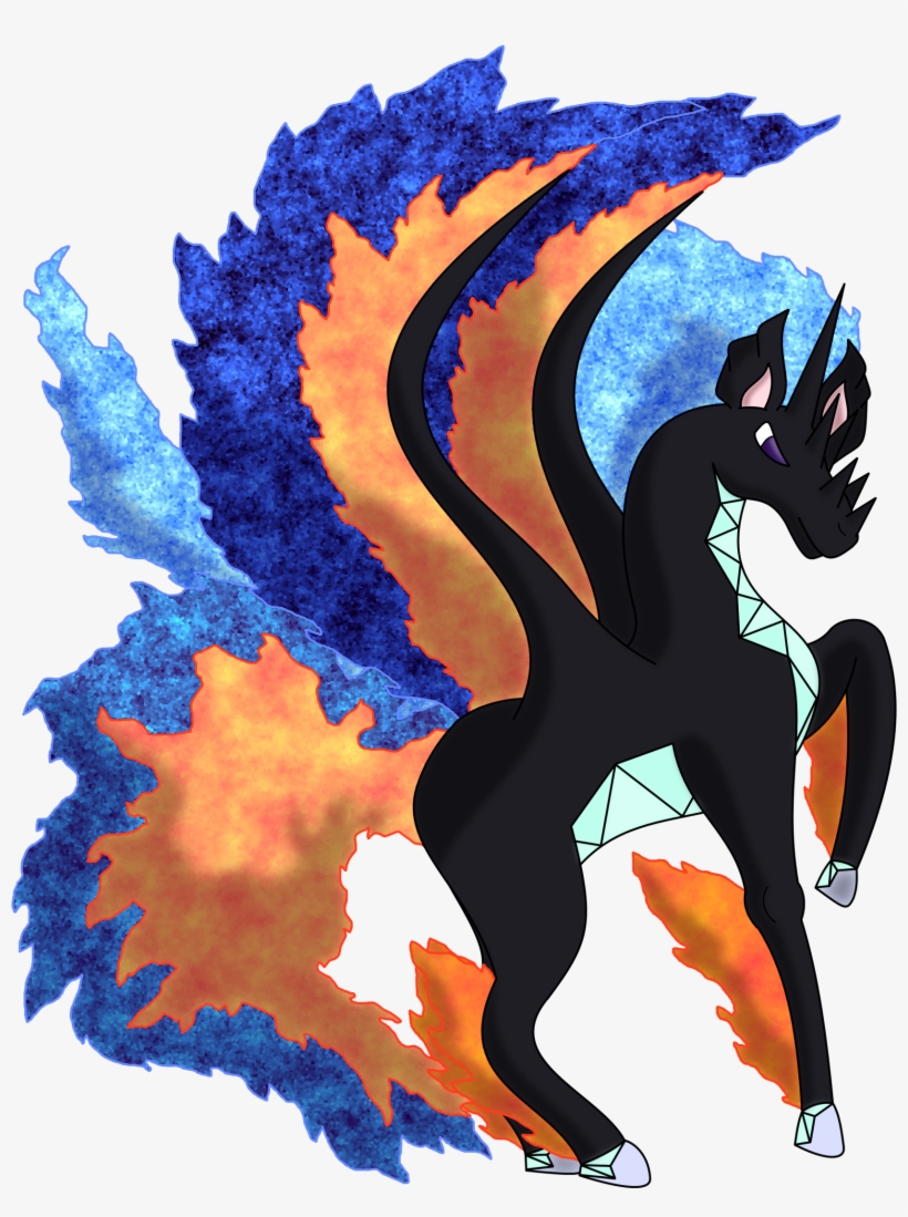 Supreme Rapidash Normal - Illustration - 1767x2300 PNG Download - PNGkit