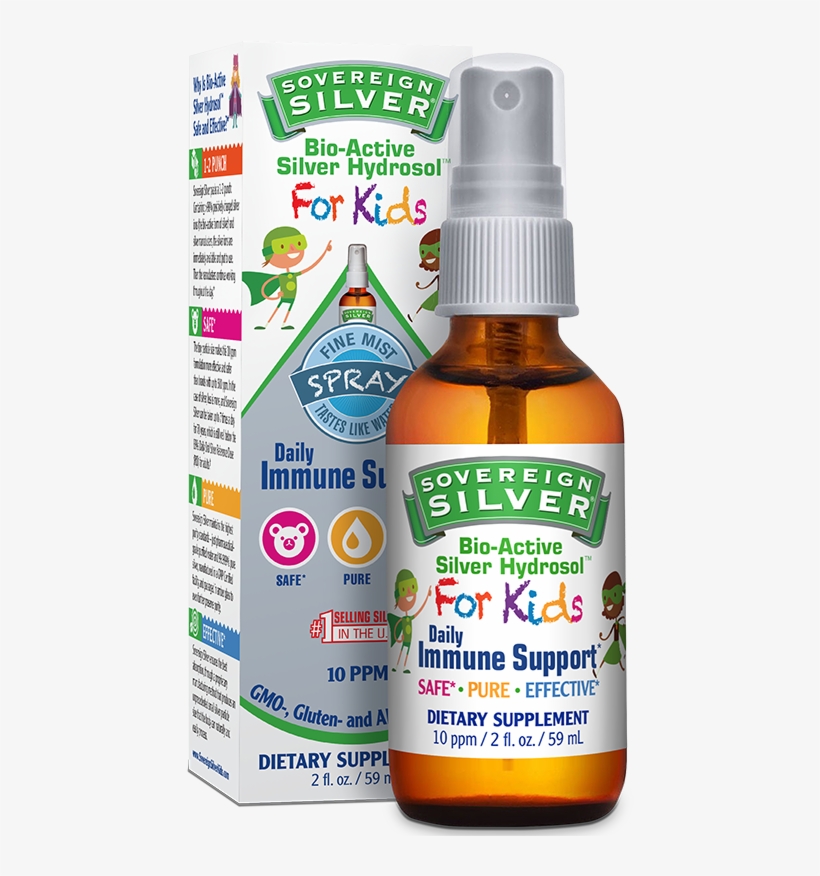 Download Transparent Sovereign Silver Kids Fine Mist Spray - PNGkit