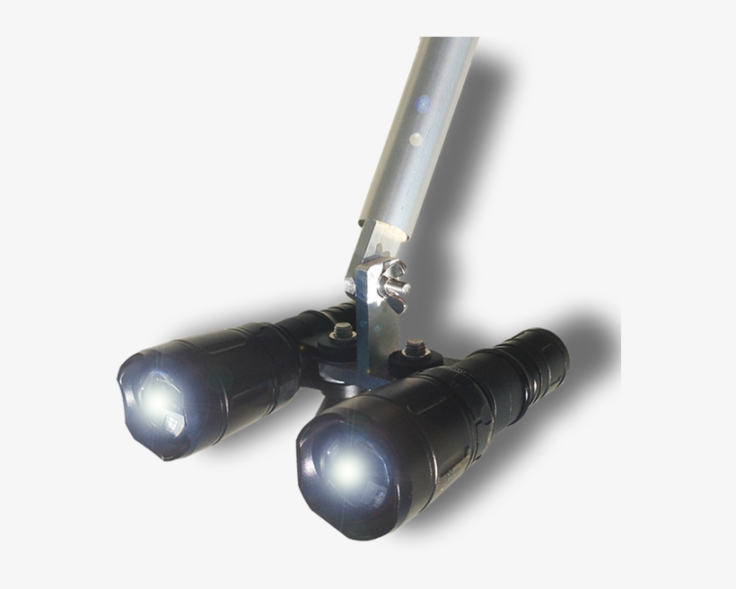 Two 10 Watt Cree Led Flounder Gigging Set - Cree Underwater Prawn Light ...