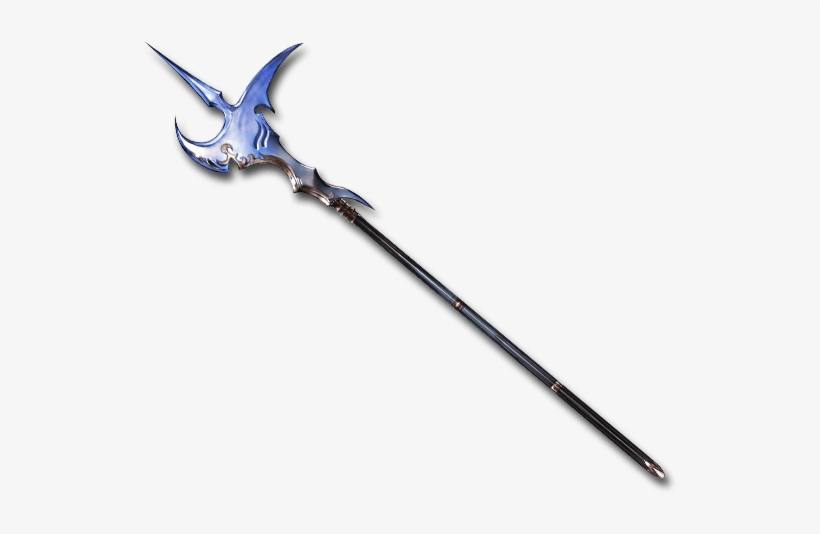 Mythril Halberd - Halberd Fantasy - 640x554 PNG Download - PNGkit