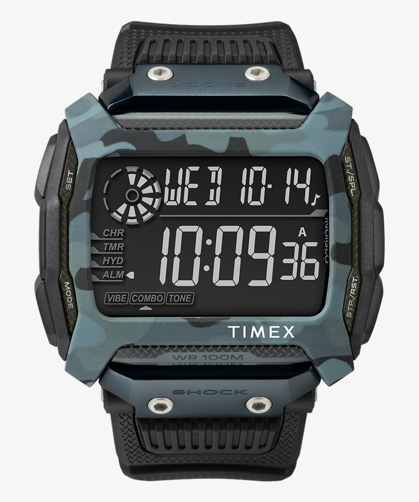Timex Command™ Shock 54mm Resin Strap Watch - Timex Command Shock ...