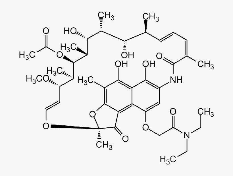 Contact Us - Rifampicin Structure - 700x554 PNG Download - PNGkit