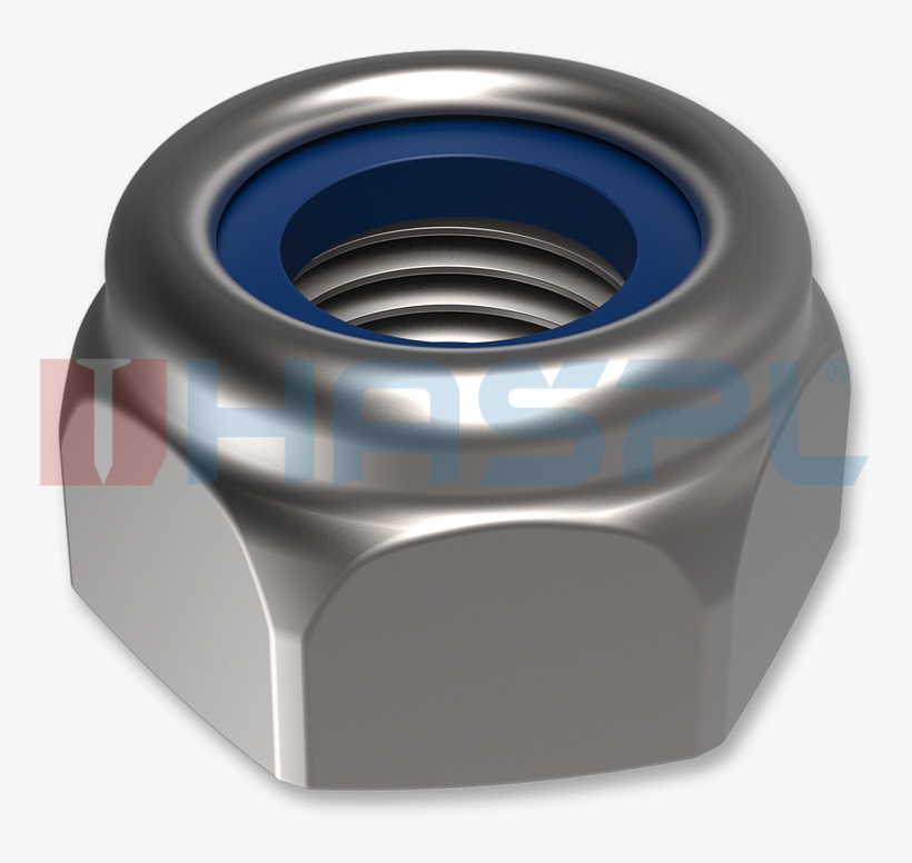 Hexagon Self Locking Nylon Nut Din 985 M14, Cl - Nut - 800x800 PNG ...