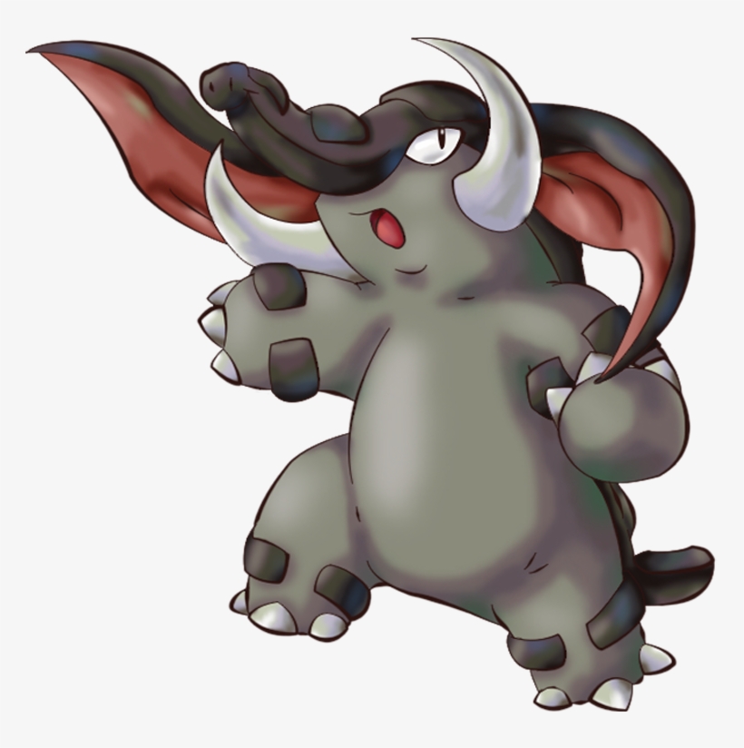 #232 Donphan By Karikat - Donphan - 764x744 PNG Download - PNGkit