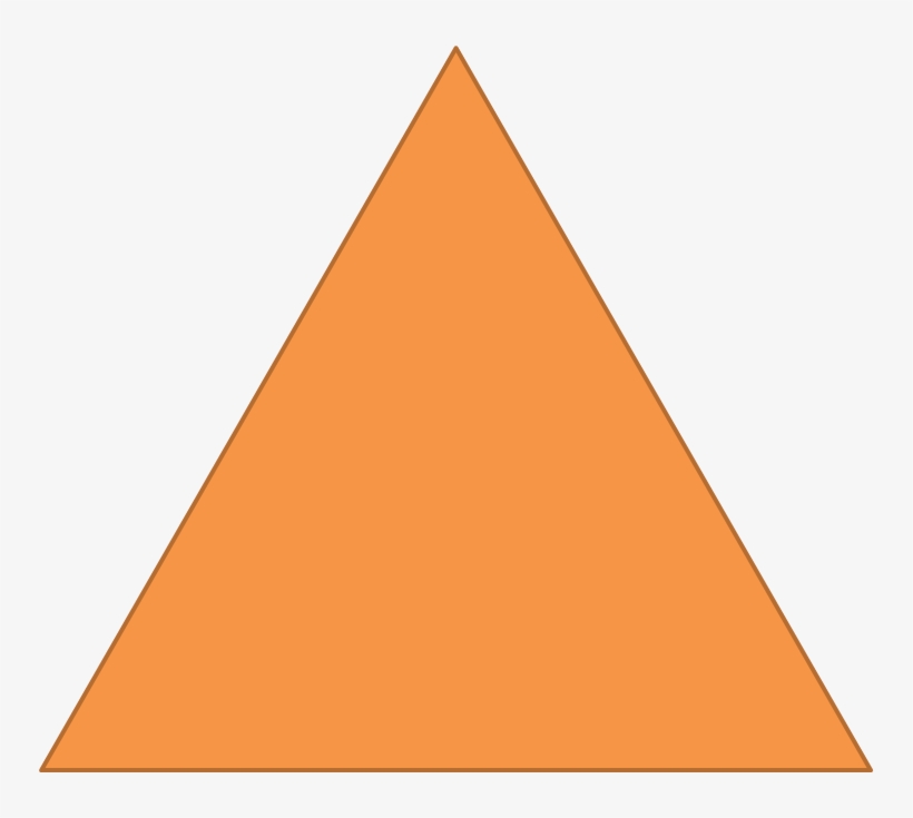Dorito - Orange Triangle Clipart - 751x655 PNG Download - PNGkit