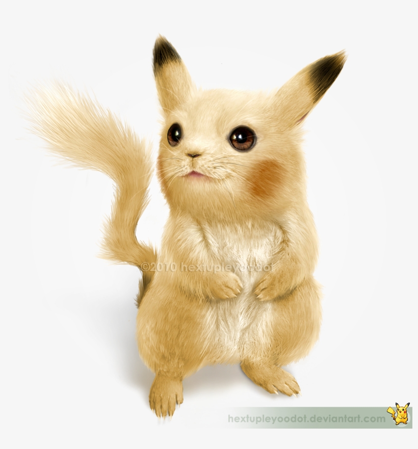 Pikachu - Realistic Pokemon - 799x801 PNG Download - PNGkit