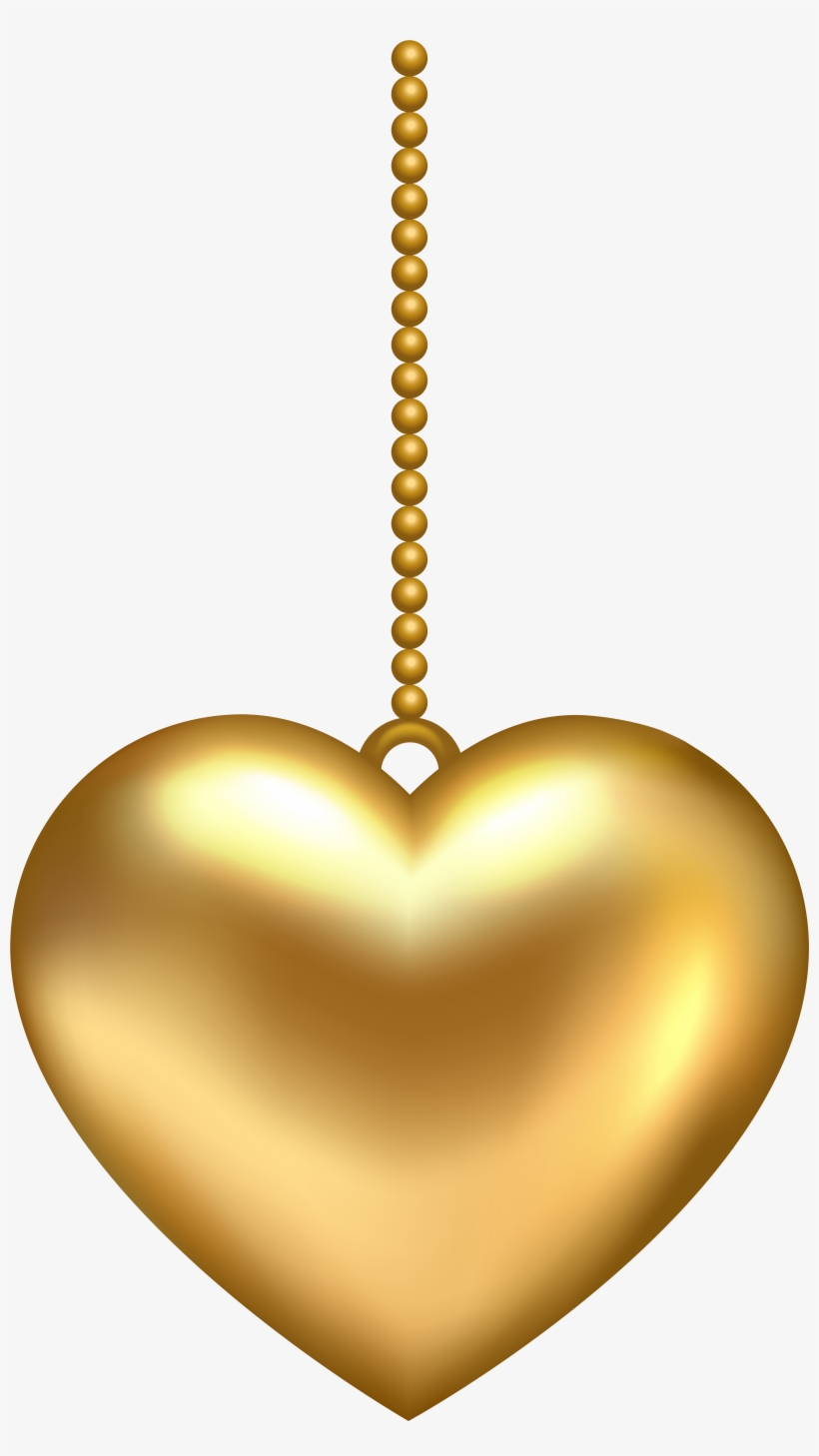 Transparent Golden Heart Png - 4636x8000 PNG Download - PNGkit