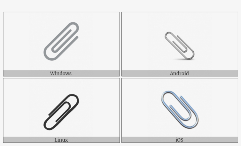 Paperclip On Various Operating Systems - Parallel - 1200x675 PNG ...