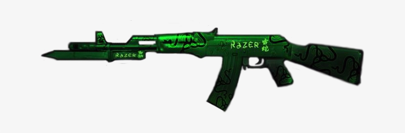 Ak-47 Razer Snake - Assault Rifle - 700x350 PNG Download - PNGkit