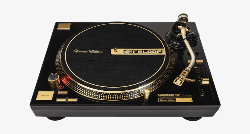 Reloop Celebrates 20 Years With Limited Edition Gold - Reloop Rp-7000 ...