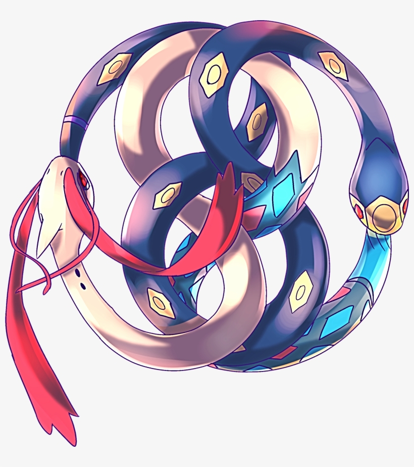 Gemini Ouroboros - Ouroboros Pokemon - 800x844 PNG Download - PNGkit