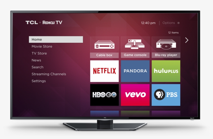 Tcl Tv Interface - 2400x1350 PNG Download - PNGkit