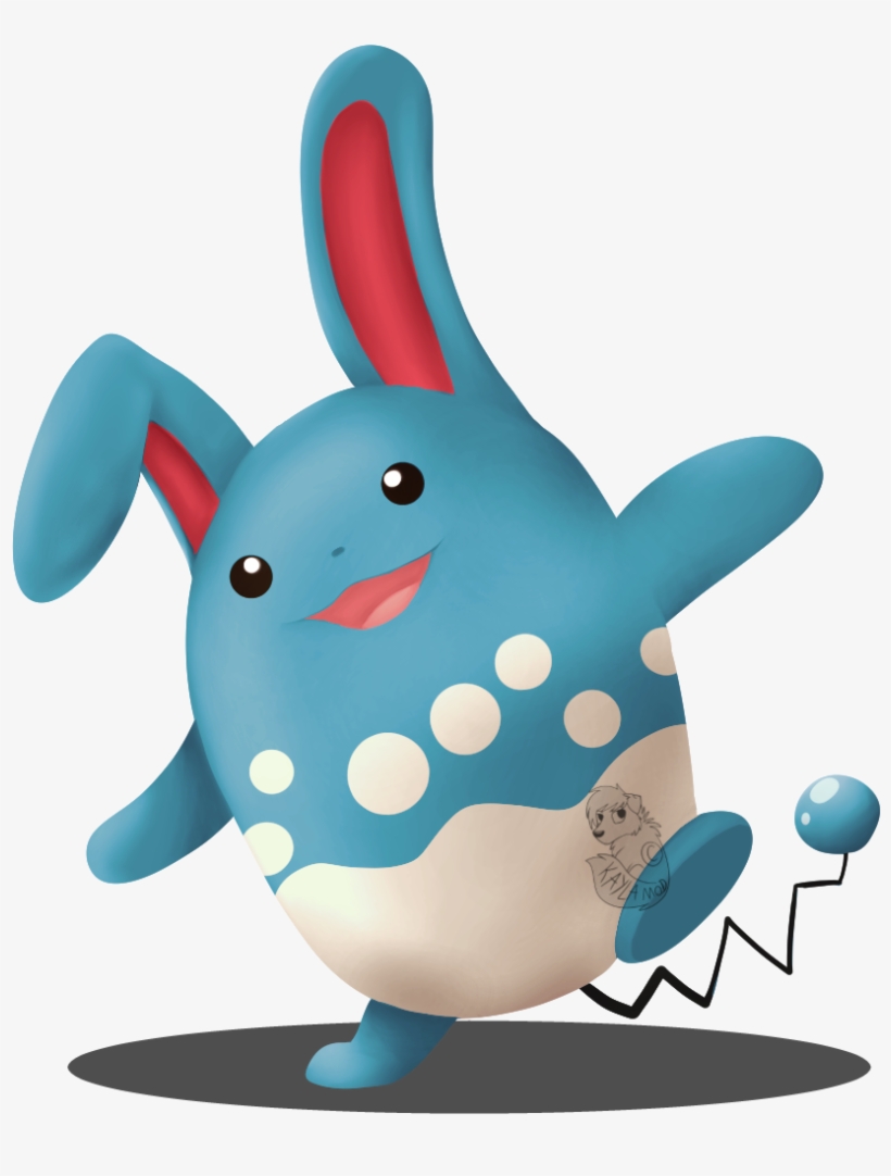 Azumarill - 905x1024 PNG Download - PNGkit