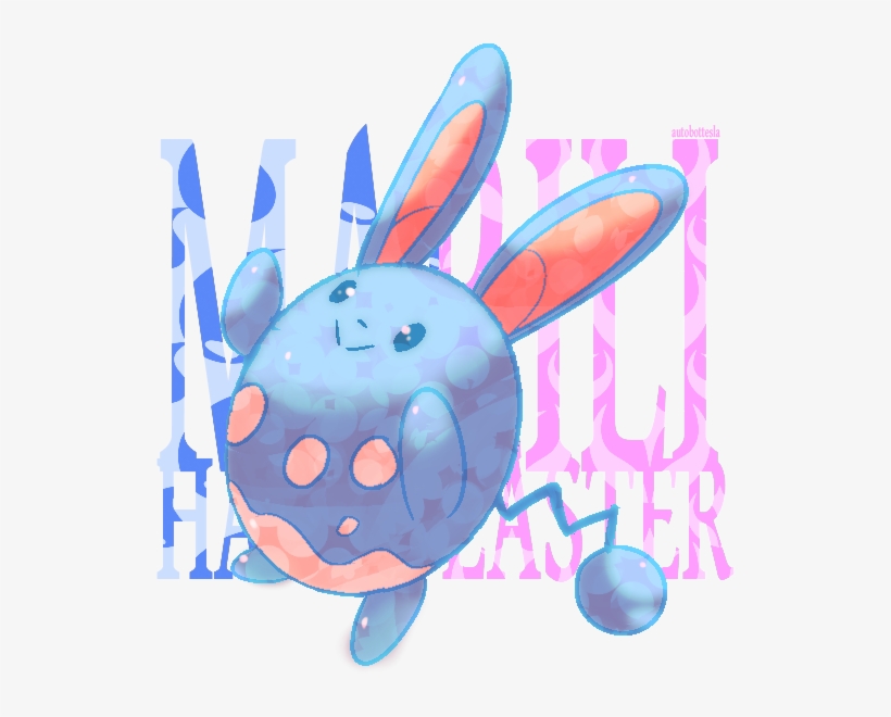 Azumarill - 532x580 PNG Download - PNGkit