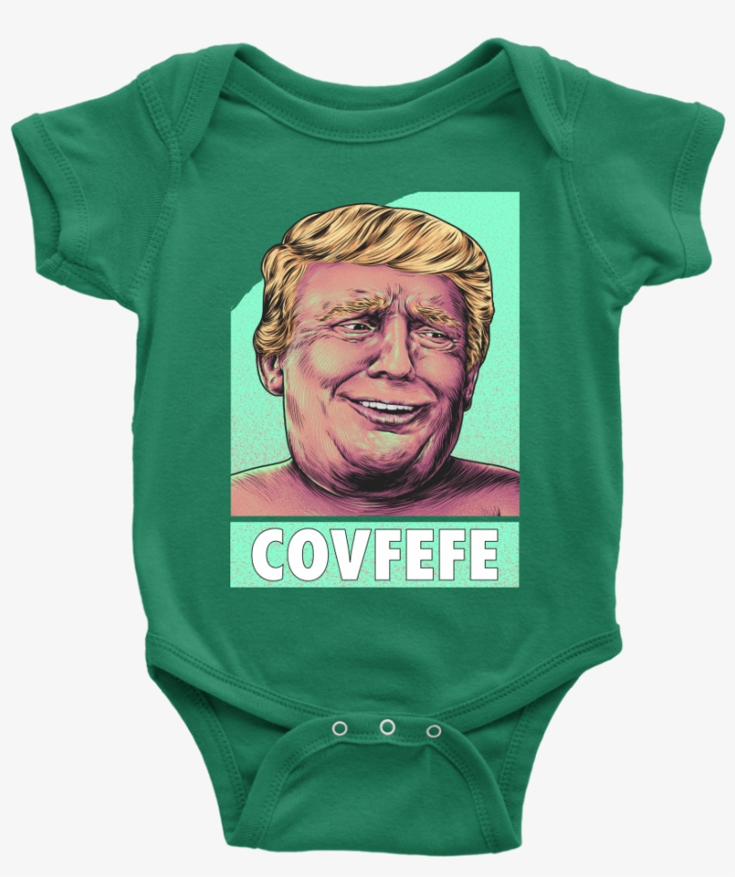 Innocent Trump Covfefe Baby Bodysuit - 1024x1024 PNG Download - PNGkit