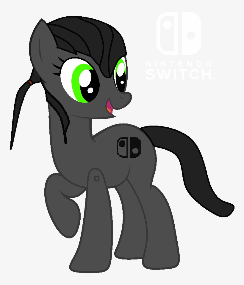 Base Used, Console, Earth Pony, Nintendo Switch, Ponified, - 816x892 ...