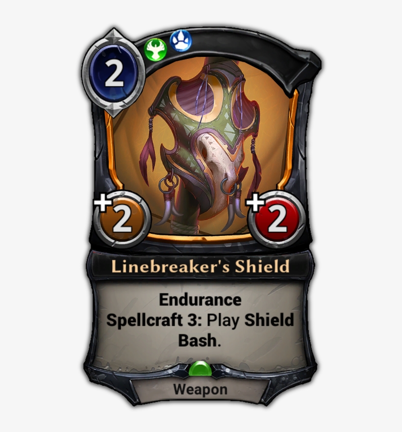 Linebreaker's Shield - 529x801 PNG Download - PNGkit