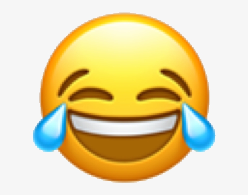 Emoji Emojicon Emote Face Emojiface Laughing Laugh - 1024x1024 PNG ...