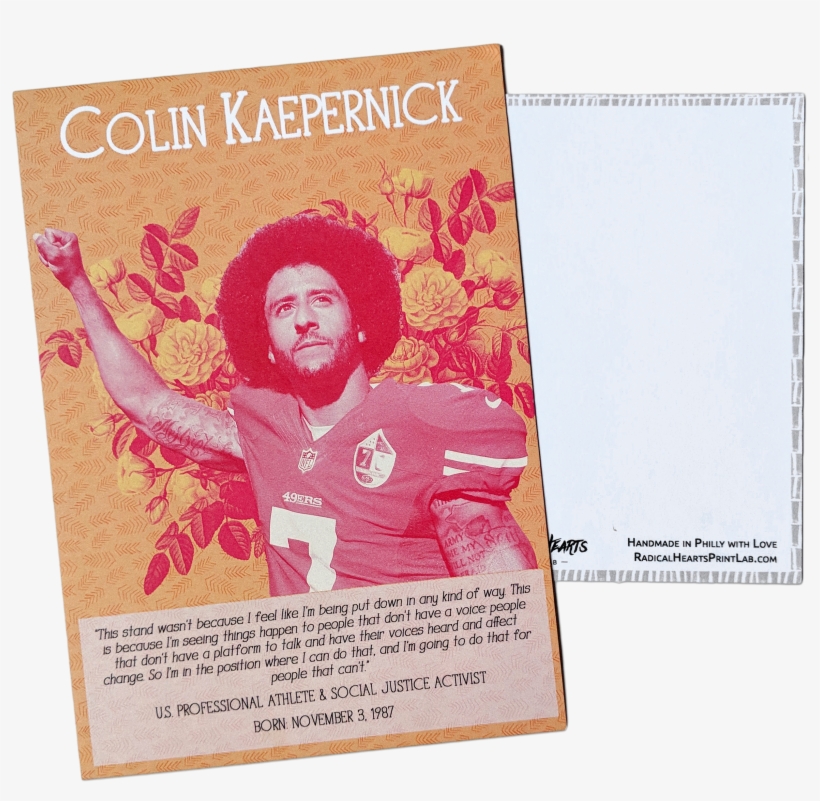 Colin Kaepernick Postcard - 2630x2630 PNG Download - PNGkit