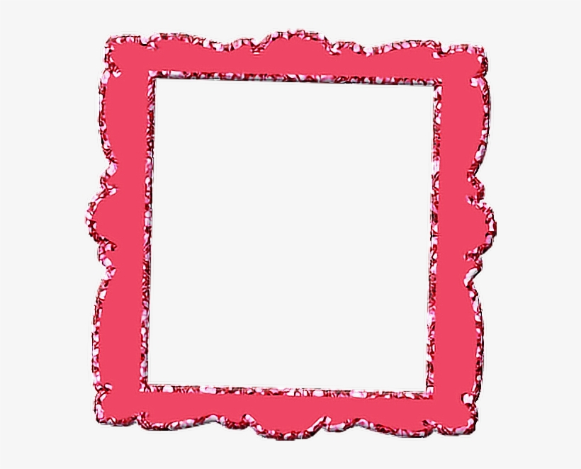 Glitter Frame Png - 582x582 PNG Download - PNGkit