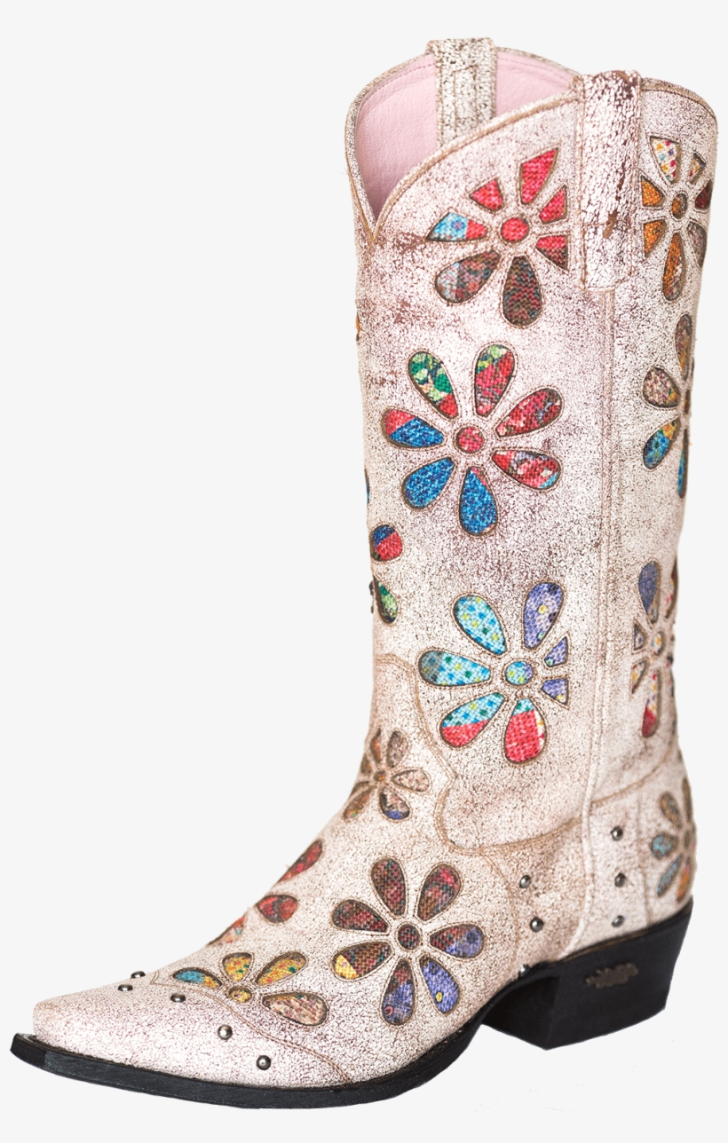 miss Macie Women's 13" Snip Toe Whoop Si Daisy - 994x1500 PNG Download ...