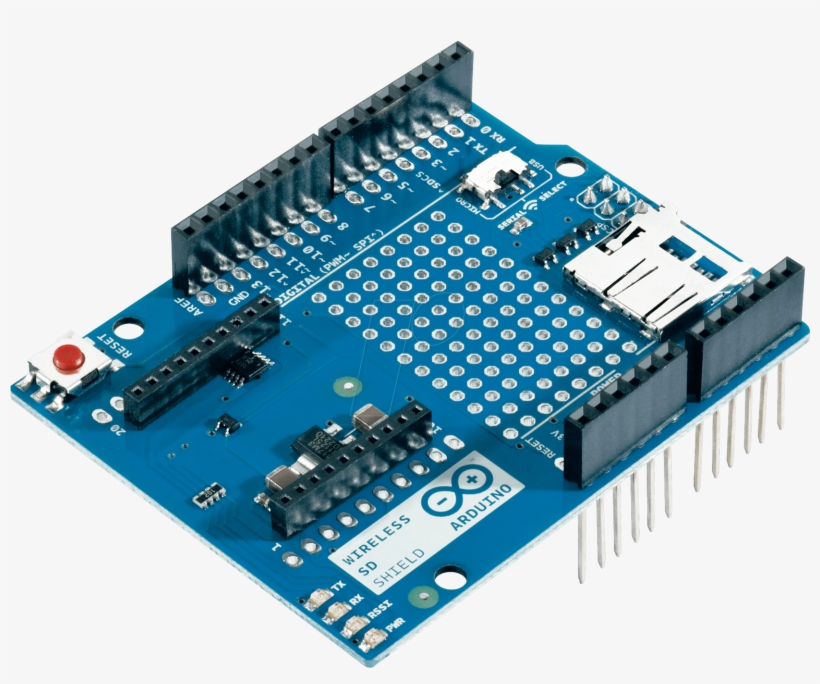 Download Transparent Arduino Wireless Sd Shield Arduino A000065 - PNGkit