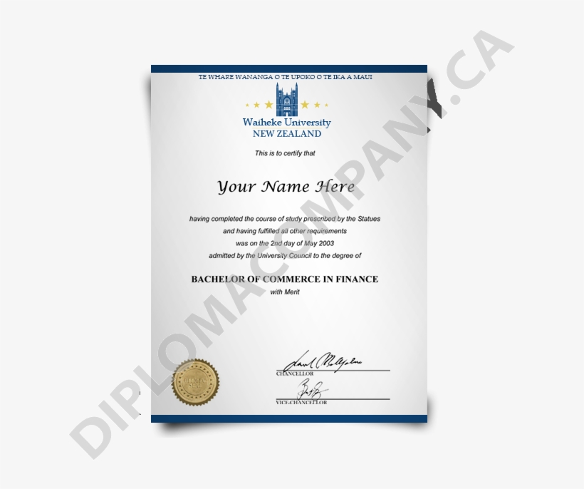 Fake Diploma New Zealand - 650x650 PNG Download - PNGkit