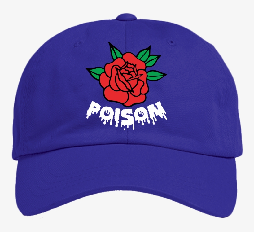 Poison Rose Blue Hat - 761x719 PNG Download - PNGkit