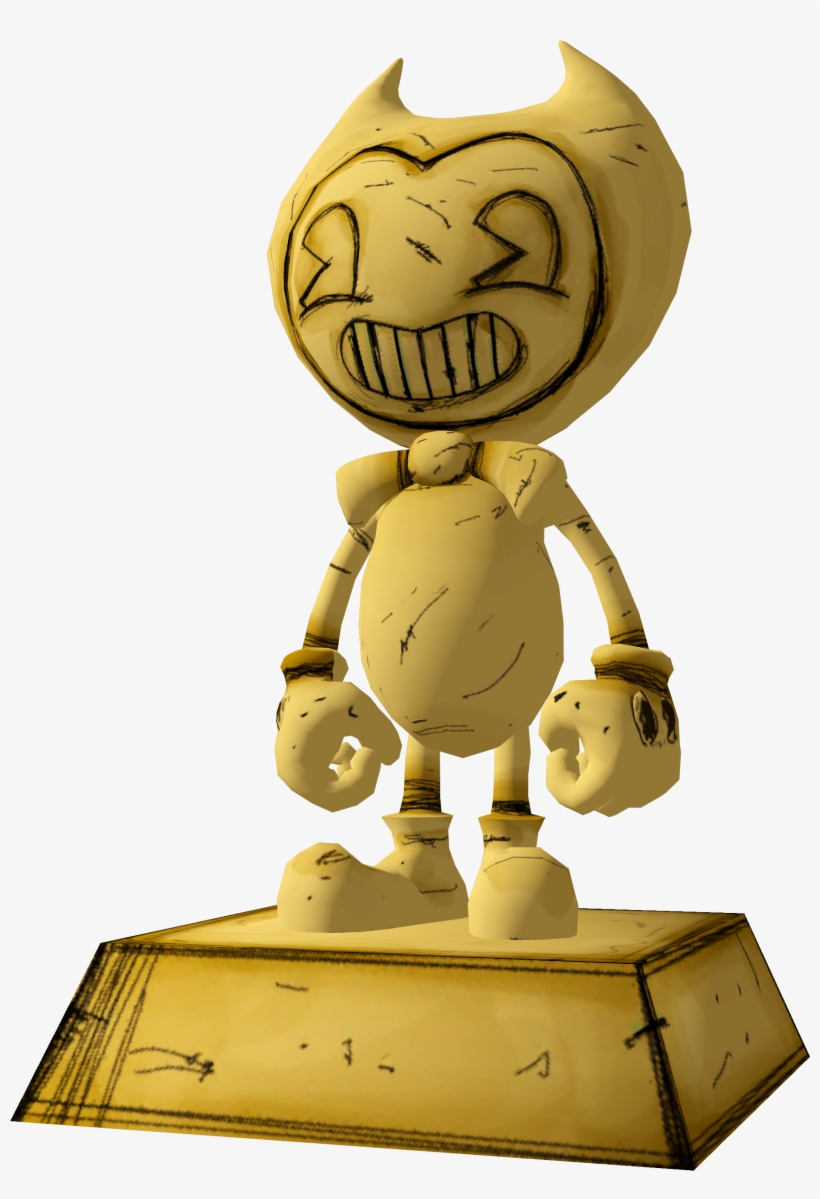 The Statue Of Bendy Is An Object-like Mechanic First - 1882x2661 PNG ...