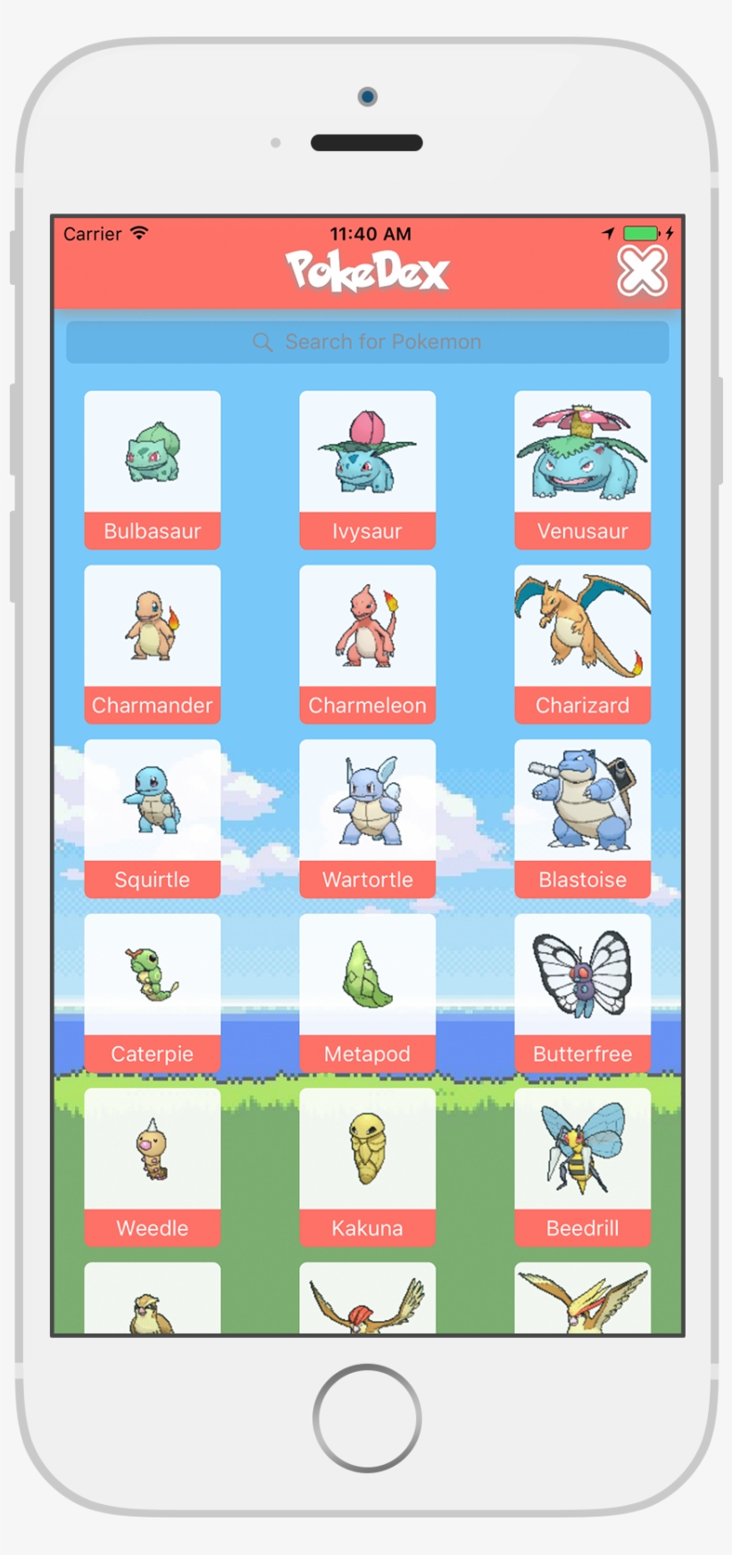 Pokequest Has A Built In Pokedex To Find Out More About - 950x2007 PNG ...