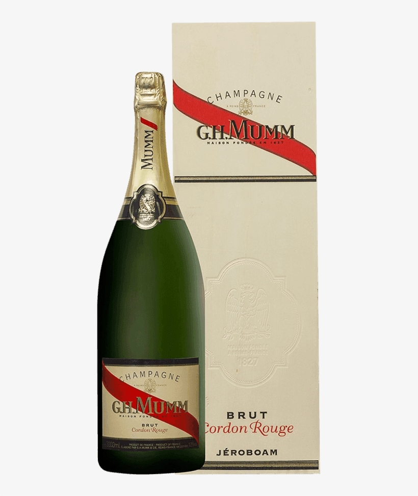 Mumm Cordon Rouge Nv 3l Jeroboam-wooden Box - Mumm Cordon Rouge ...