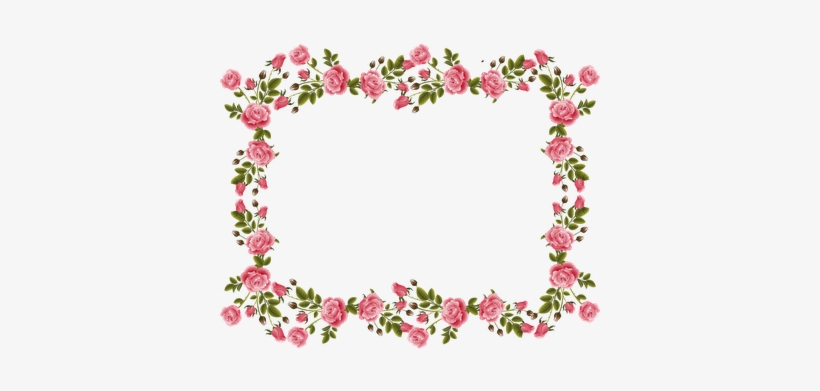Free Vintage Pink Rose Frame By Meinlilapark Http - May Calendar 2018 ...
