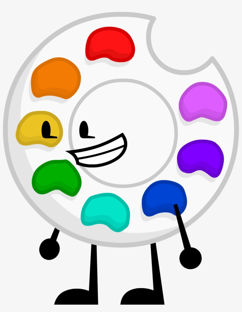 Painty - Object Lockdown Paint Palette - 899x1117 PNG Download - PNGkit