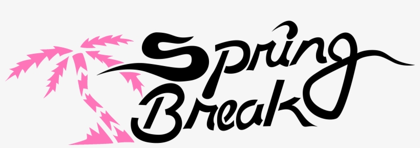 Spring Break Png - 3000x966 PNG Download - PNGkit
