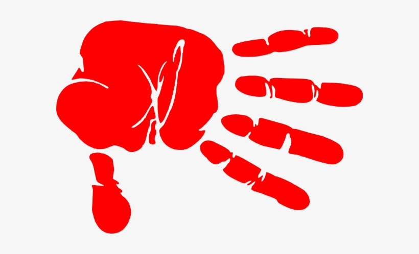 Small - Red Hand Clip Art - 600x418 PNG Download - PNGkit