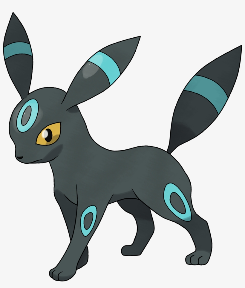 Download Transparent Nickname - Midnight - Pokemon Umbreon - PNGkit