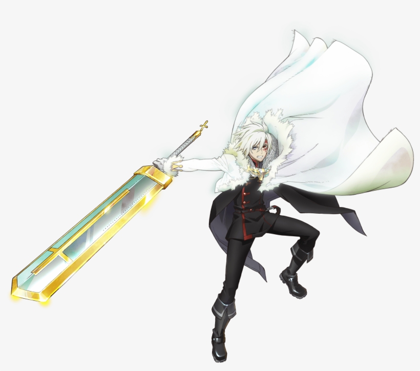 Allen Walker Full - D Gray Man Hallow Allen Sword - 1999x1701 PNG ...