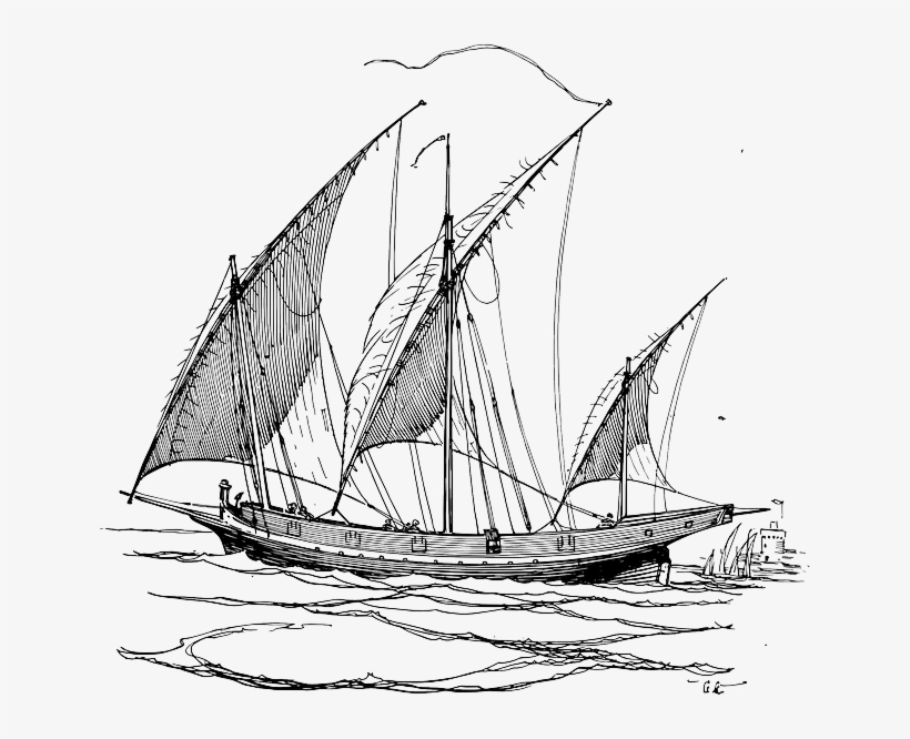 Sailship, Maritime, Sailing, Ship, Sailing Boat, Ships - Lateen Sails ...