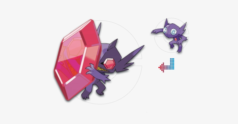 Here Is The Official Mega Sableye Artwork - Sableye And Mega Sableye ...