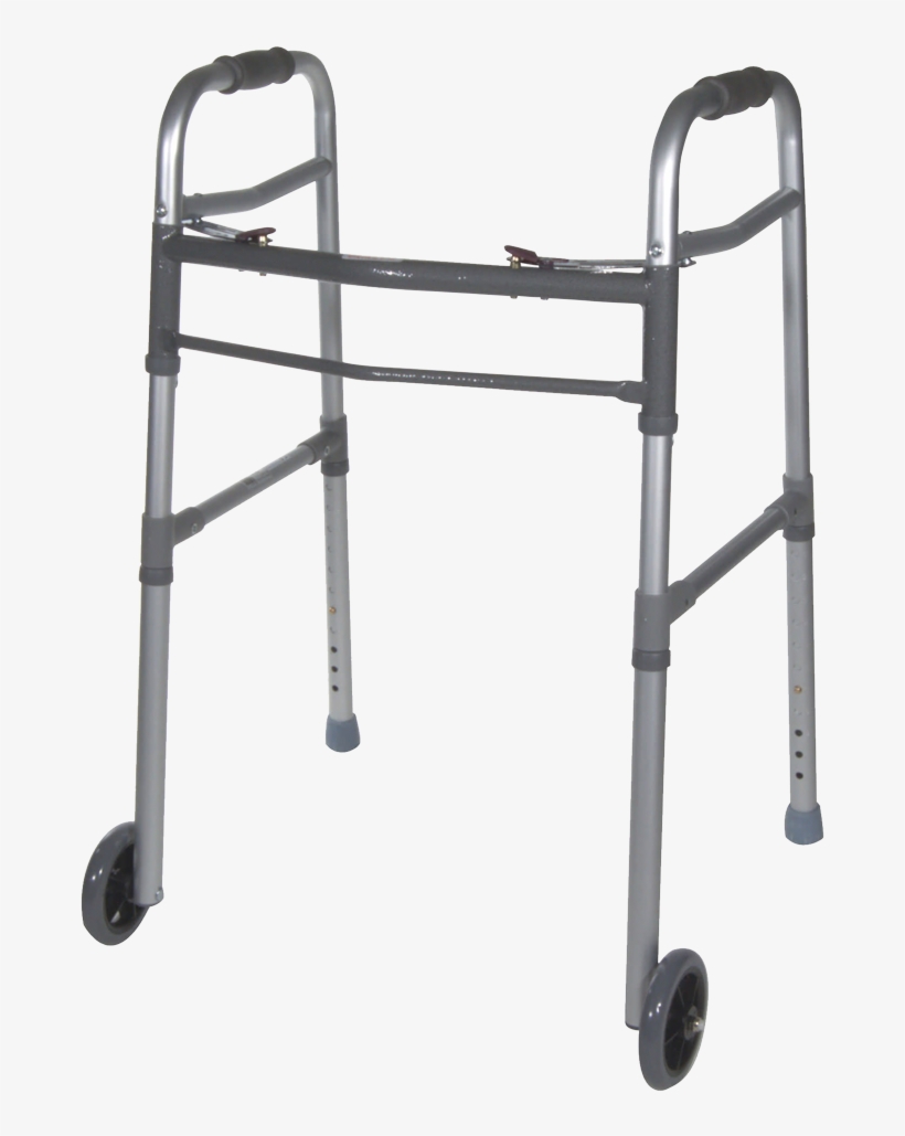 Cardinal Health Two-button Folding Walker By Cardinal - Drive Medical ...