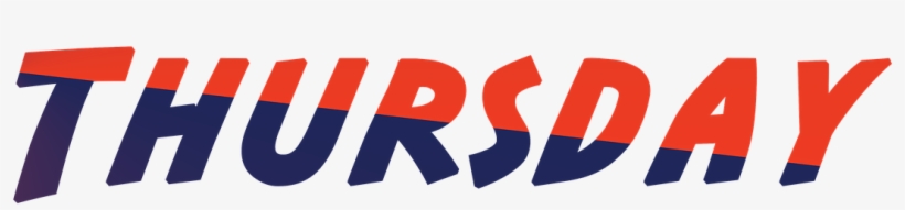 Thursday Png - 1348x340 PNG Download - PNGkit