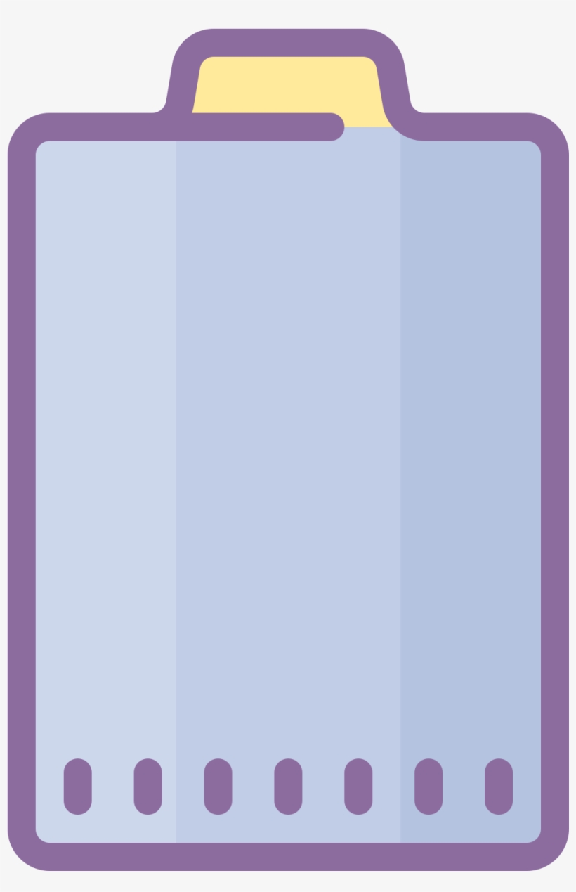 Empty Battery Icon - 1600x1600 PNG Download - PNGkit