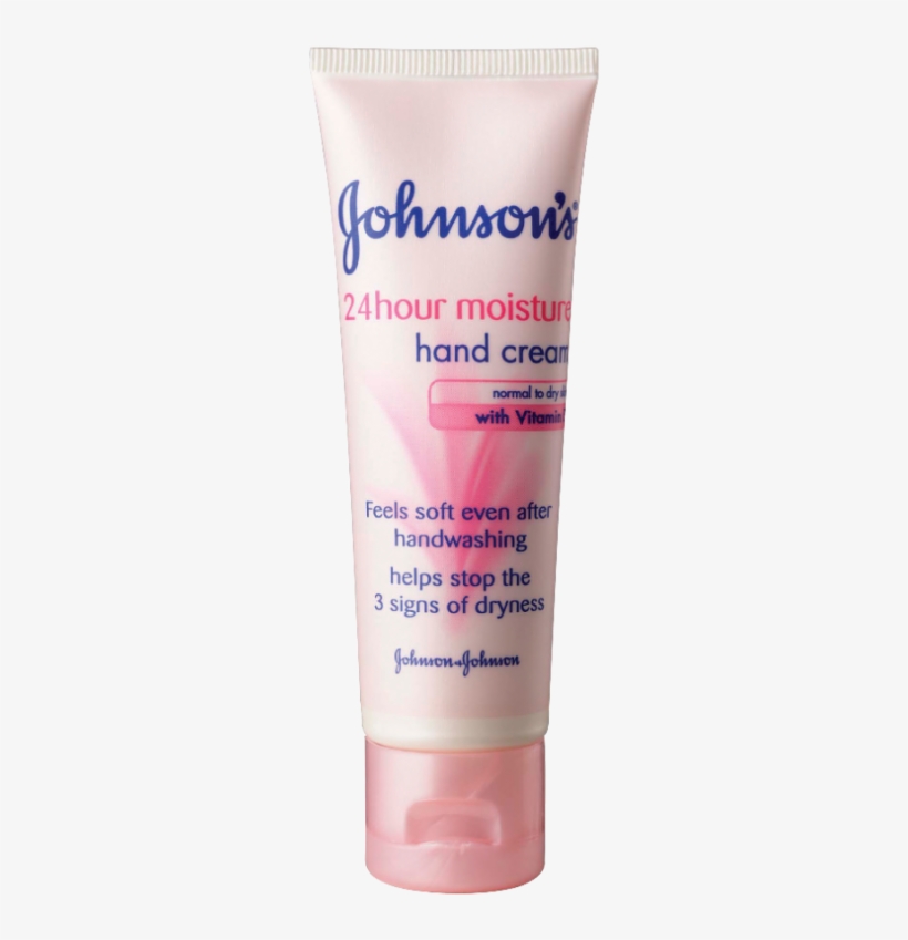Johnson's 24hour Moisture Hand Cream - 800x800 PNG Download - PNGkit