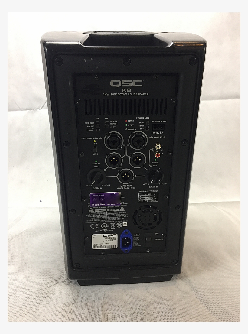 Qsc K8 Loudspeaker - 1024x1024 PNG Download - PNGkit
