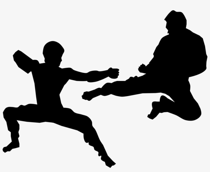Sparring Kumite Karate Martial Arts Kickboxing - 976x750 PNG Download ...